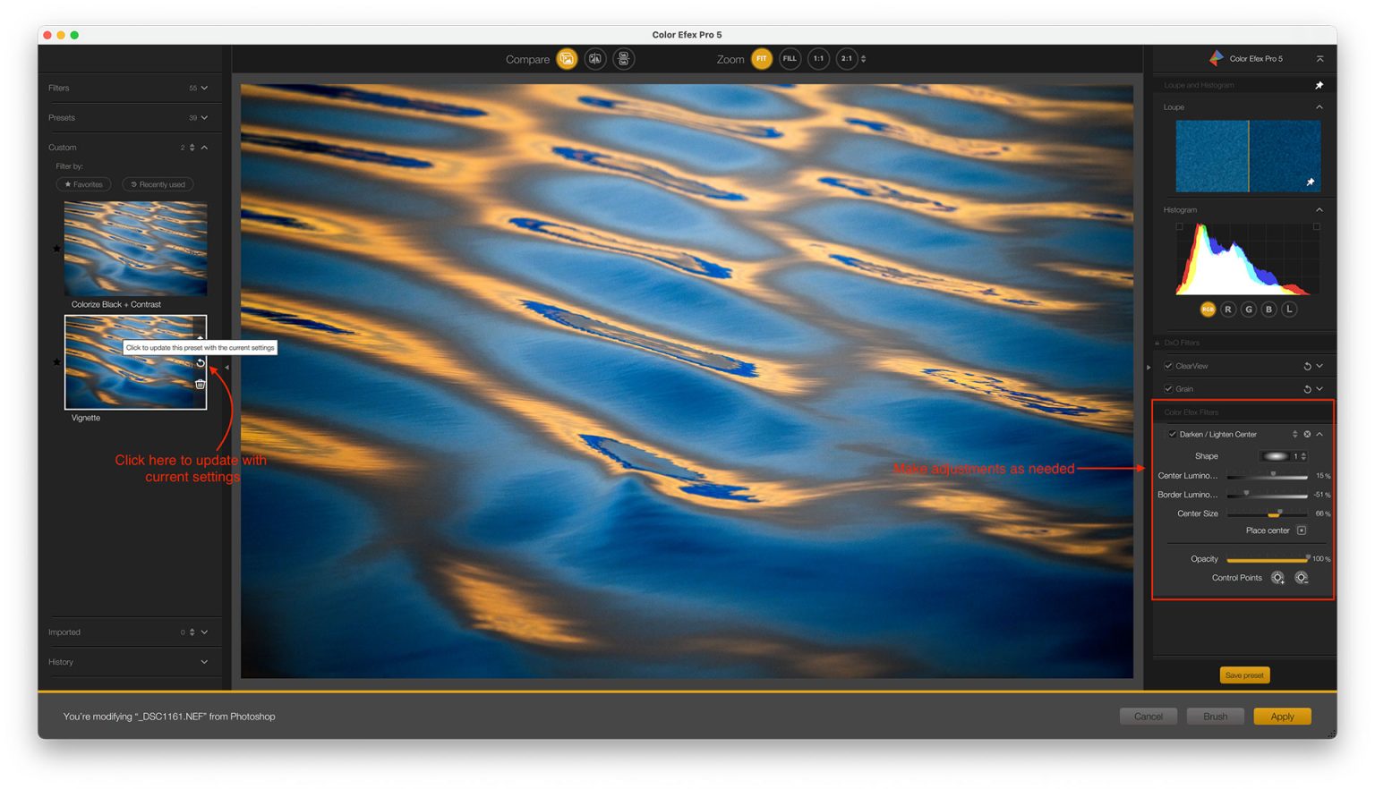 How to Make and Use Presets in Color Efex Pro - CaptureLandscapes